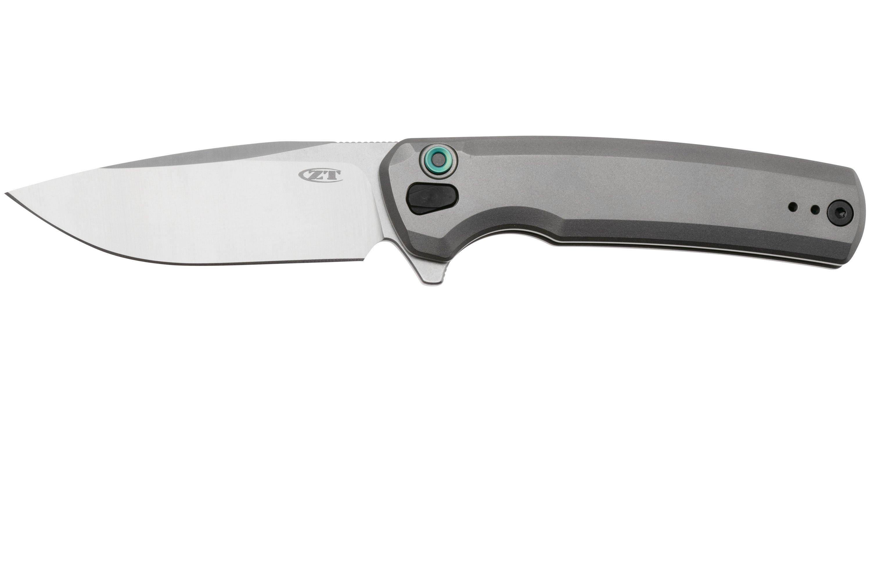 Zero Tolerance 0044 Button Lock CPM S45VN, Titanium, zakmes | Voordelig ...