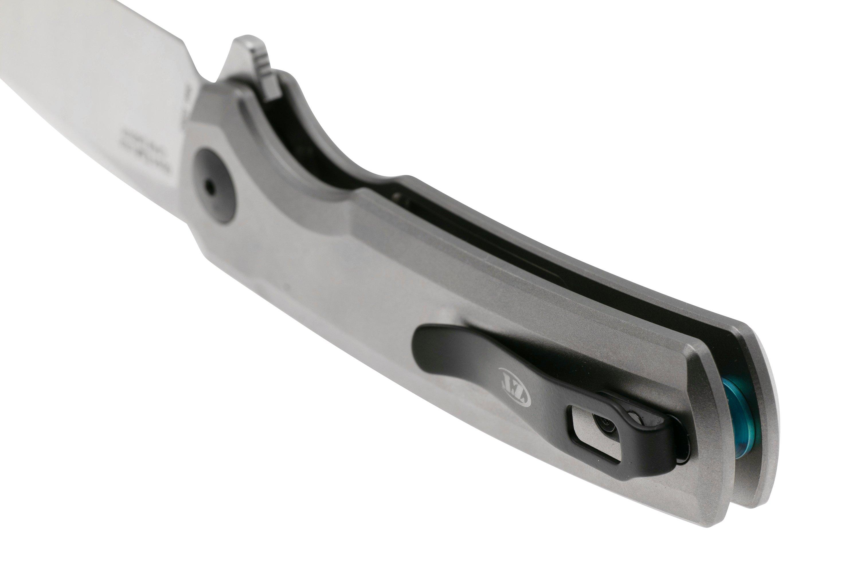 Zero Tolerance 0044 Button Lock CPM S45VN, Titanium, pocket knife ...