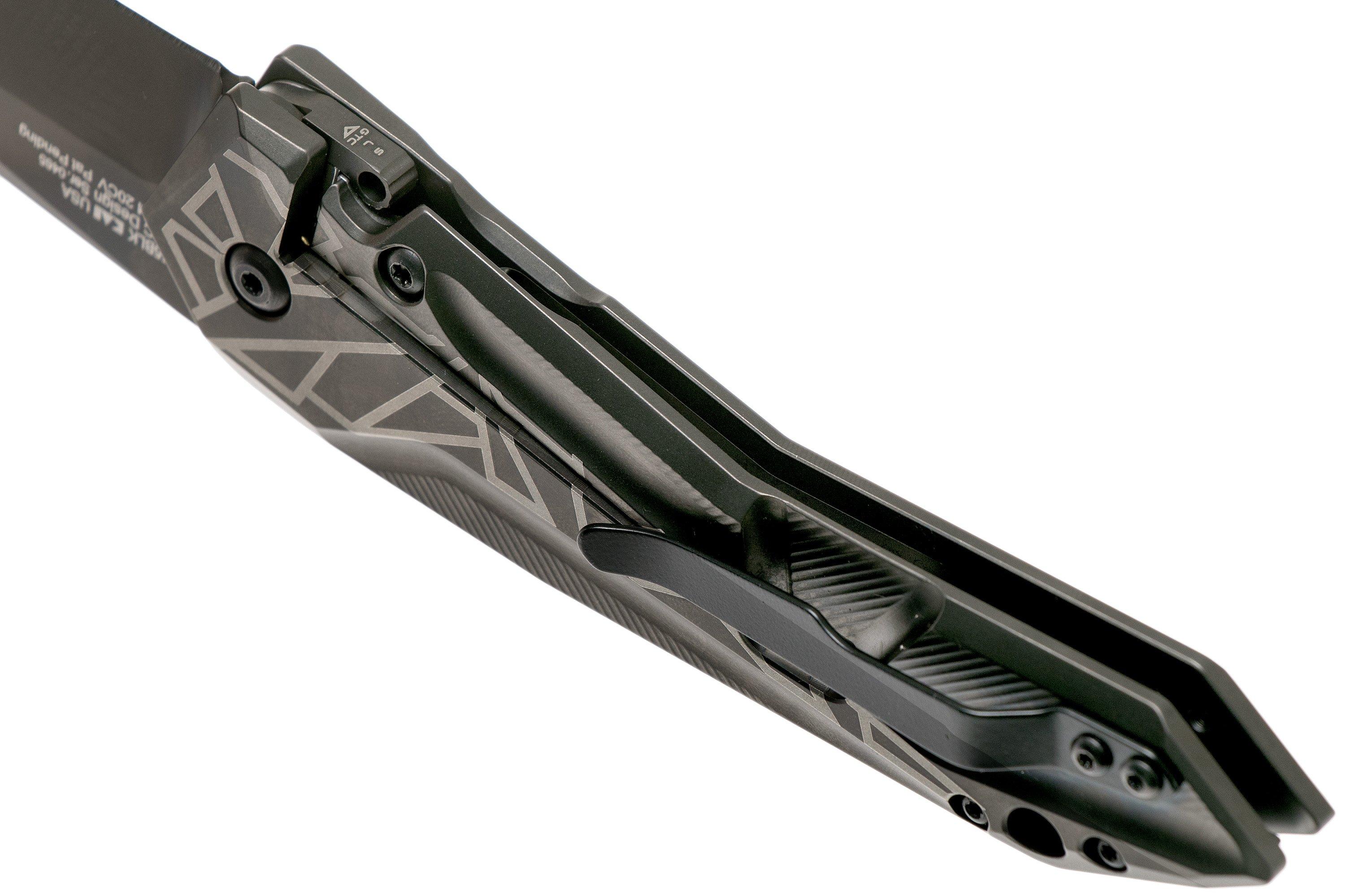 Zero Tolerance 0055BLK Sprint Run pocket knife, GTC-design ...