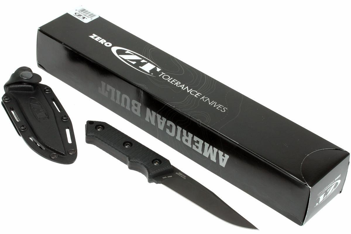 Zero Tolerance 0160 Shifter Fixed Blade | Advantageously shopping at ...