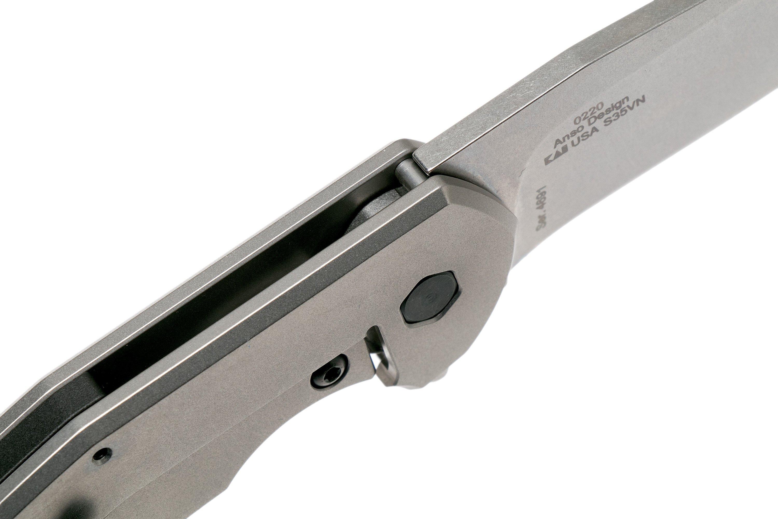 Zero Tolerance 0220 pocket knife, Jens Anso design | Advantageously ...
