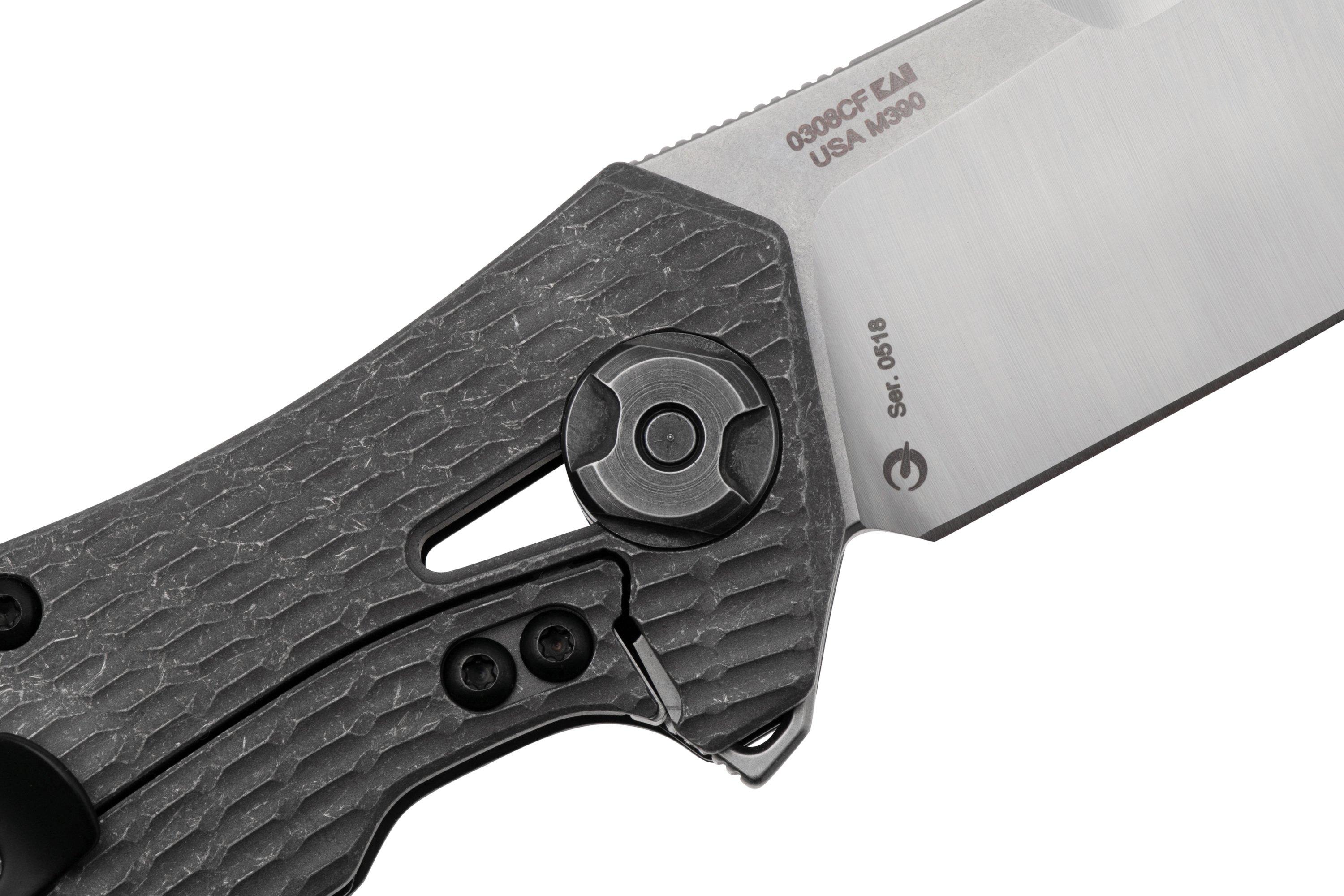 Zero Tolerance 0308CF FSS Carbon Fiber, M390, couteau de poche ...