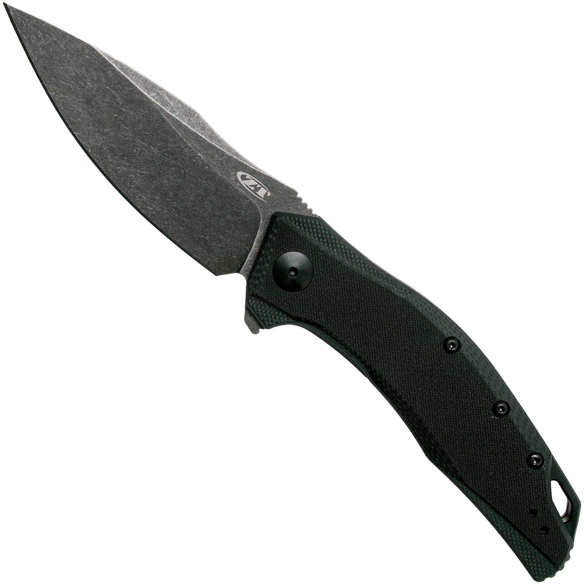 Zero Tolerance 0357BW Blackwash Finish pocket knife | Advantageously ...