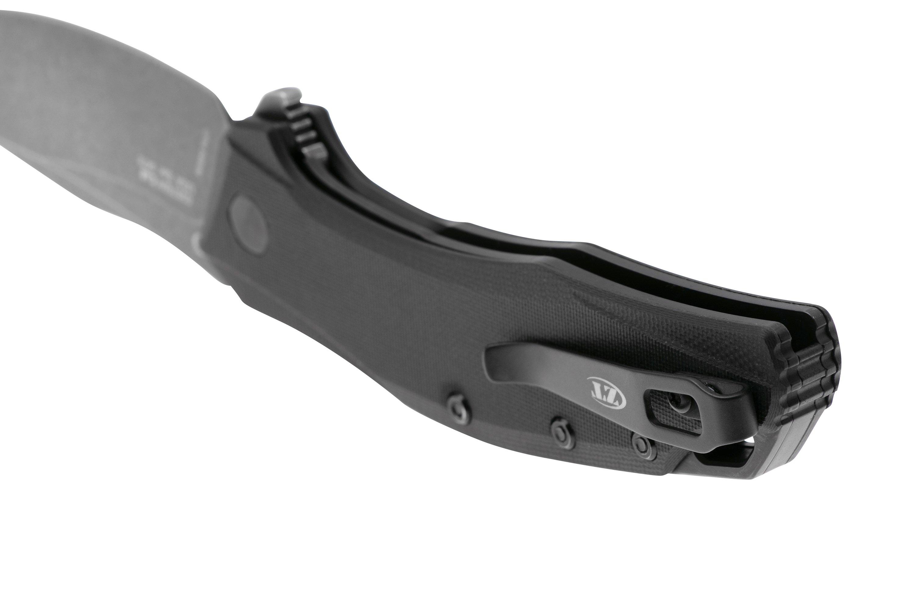 Zero Tolerance 0357BW Blackwash Finish pocket knife | Advantageously ...