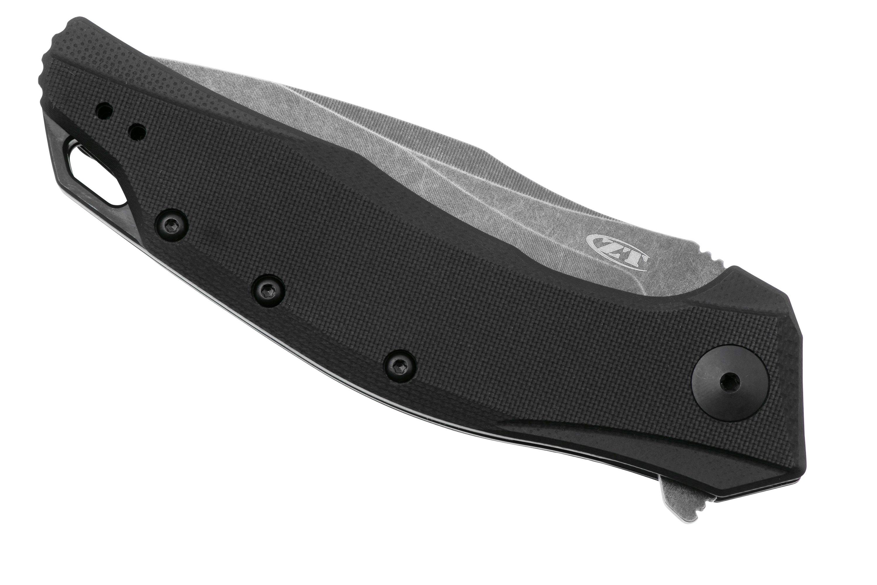 Zero Tolerance 0357BW Blackwash Finish pocket knife | Advantageously ...