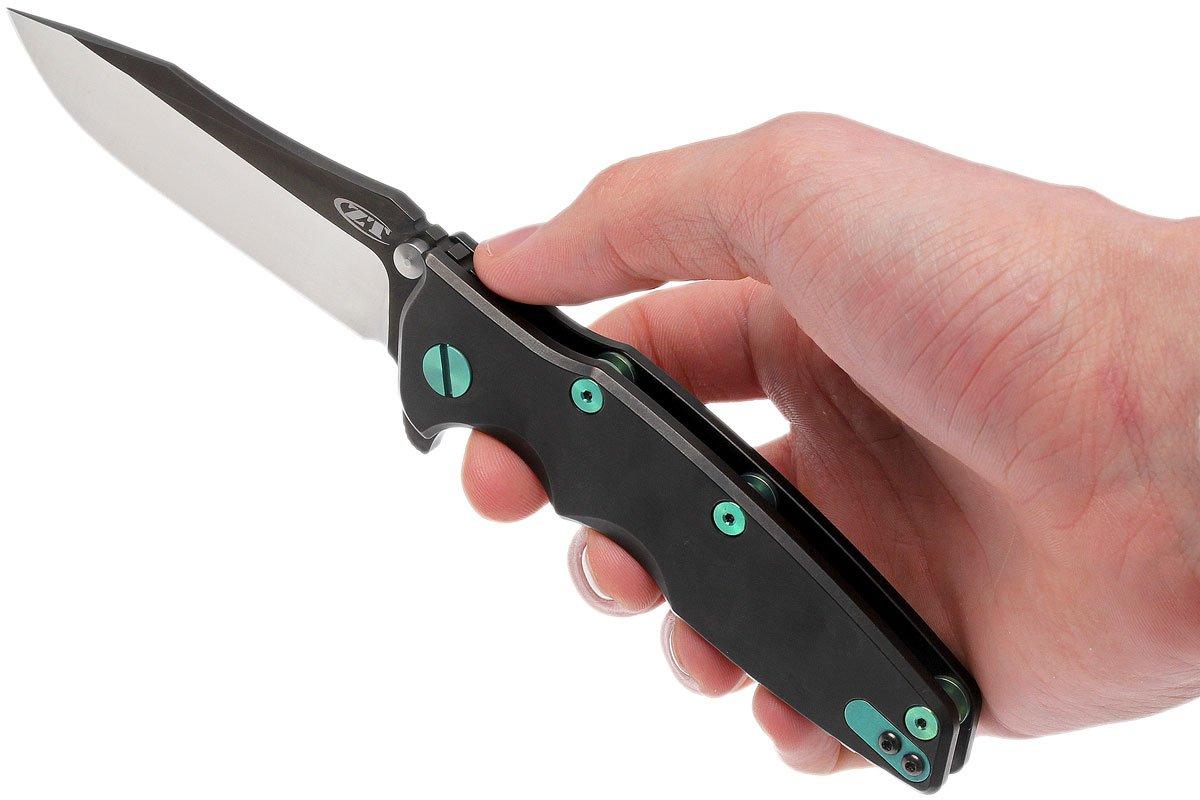 Zero Tolerance 0392BLKGRN Factory Custom | Advantageously shopping at ...