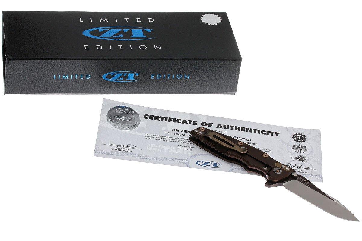 Zero Tolerance 0392BRNGLD Factory Custom | Voordelig kopen bij ...