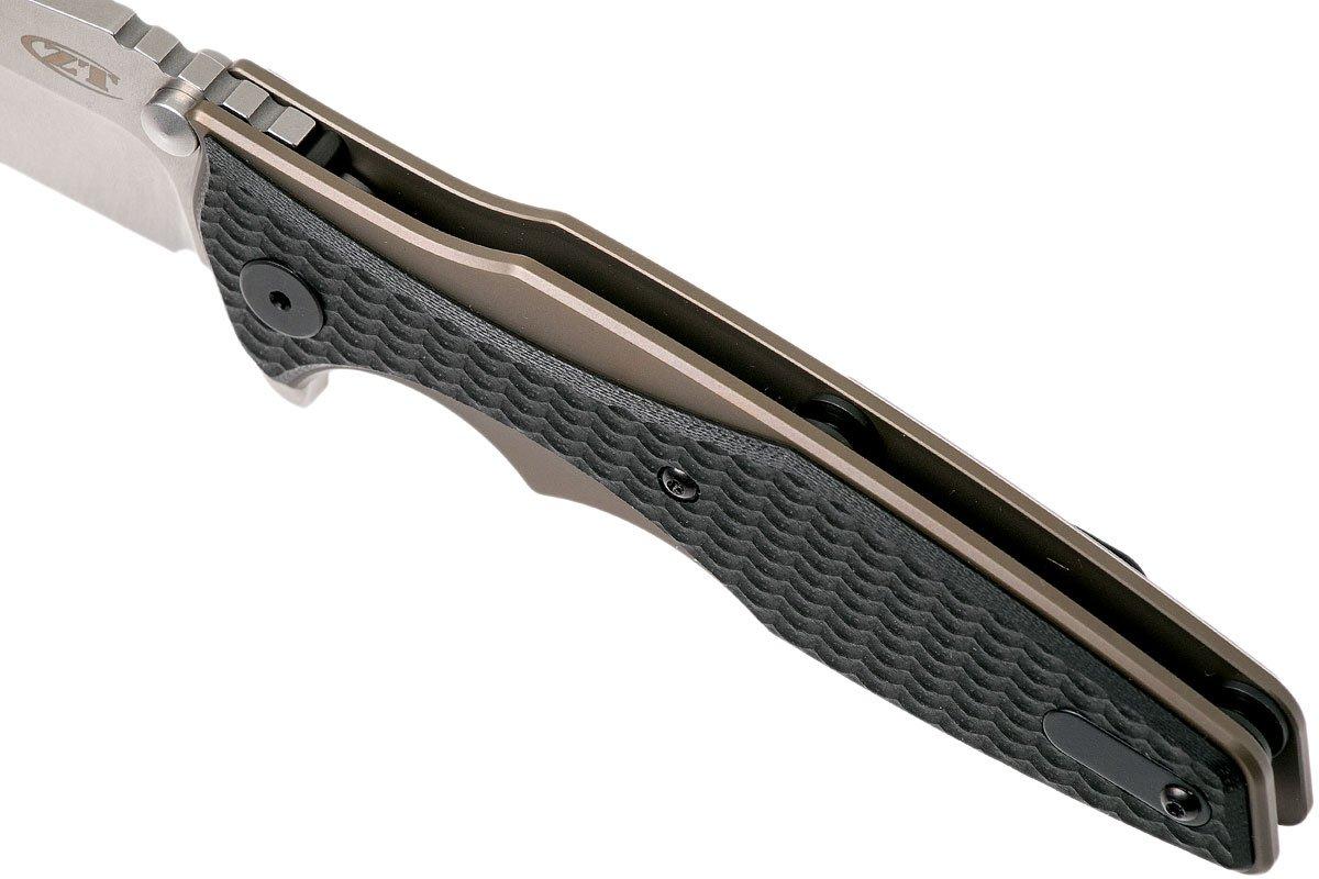 Zero Tolerance 0393BRZ Sprint Run Rick Hinderer design pocket knife ...