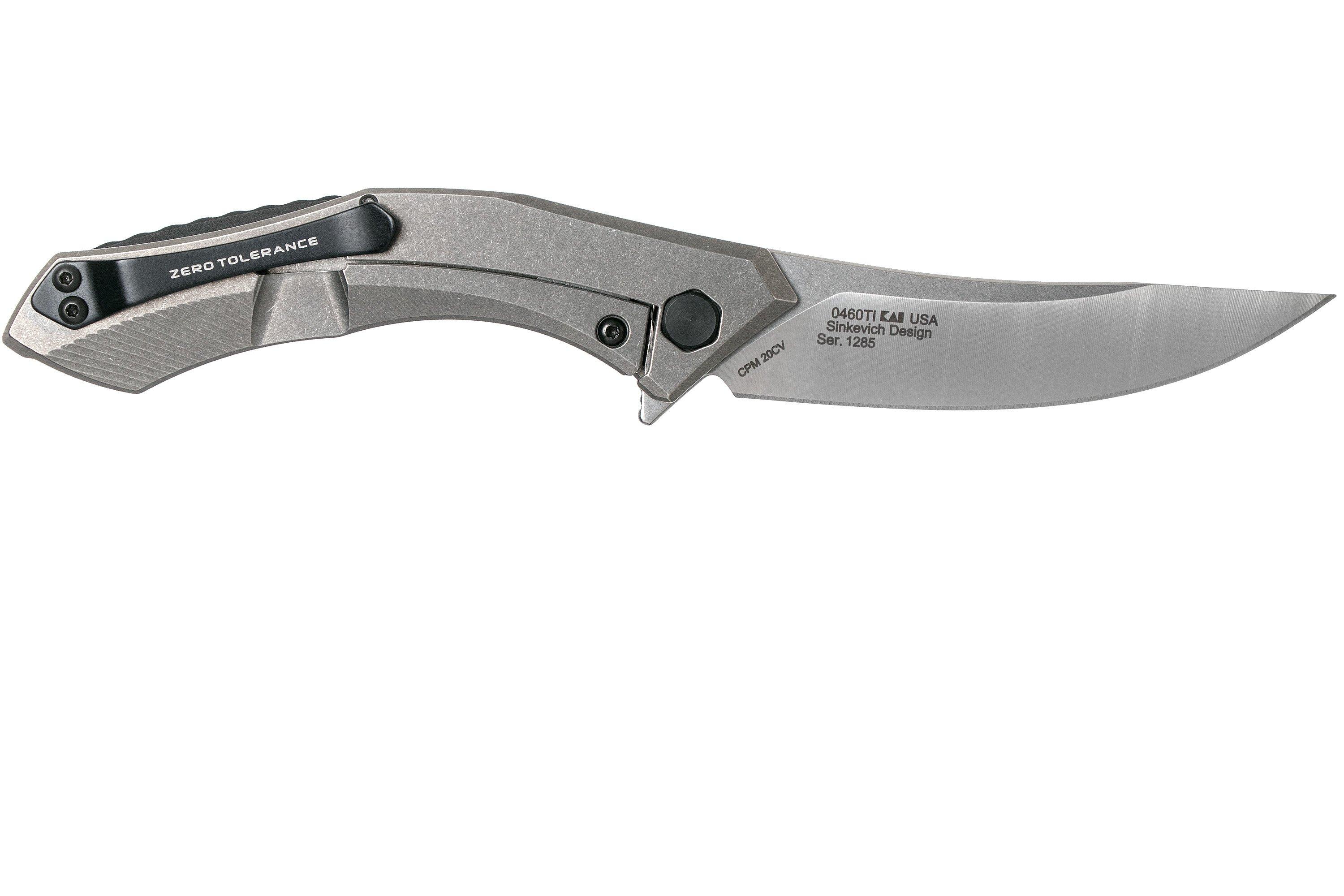 Zero Tolerance 0460TI Persian pocket knife, Dmitry Sinkevich design ...