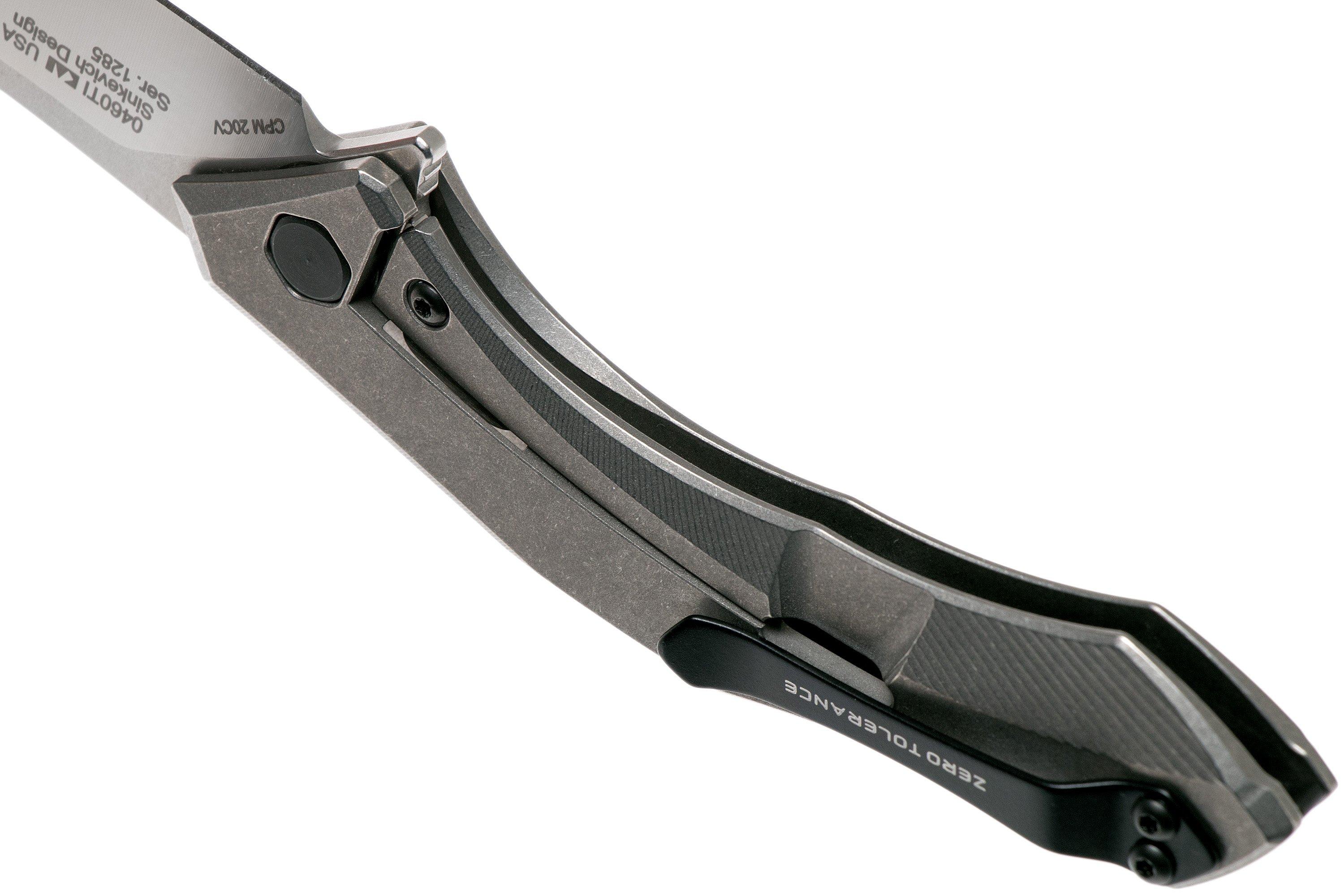 Zero Tolerance 0460TI Persian pocket knife, Dmitry Sinkevich design ...