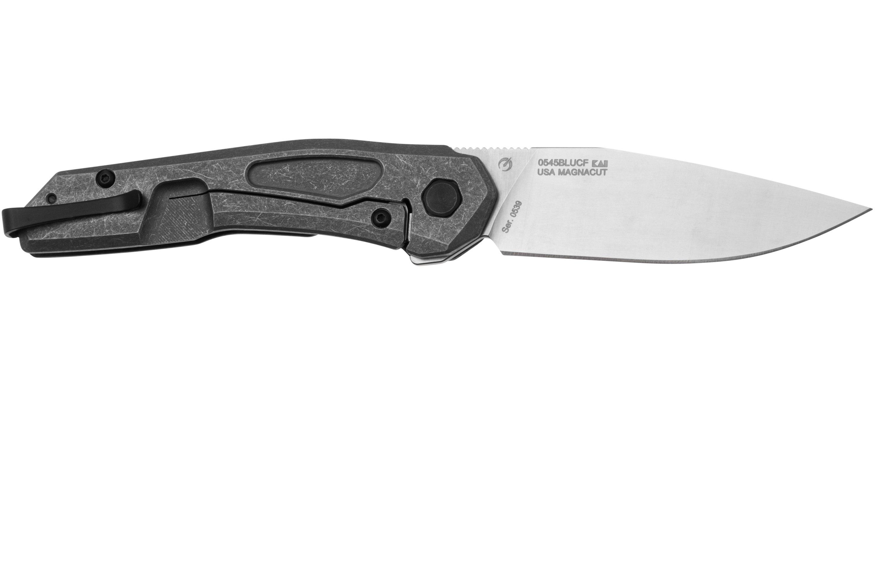 Zero Tolerance 0545BLUCF Factory Special Series, Blue Carbon Fiber ...