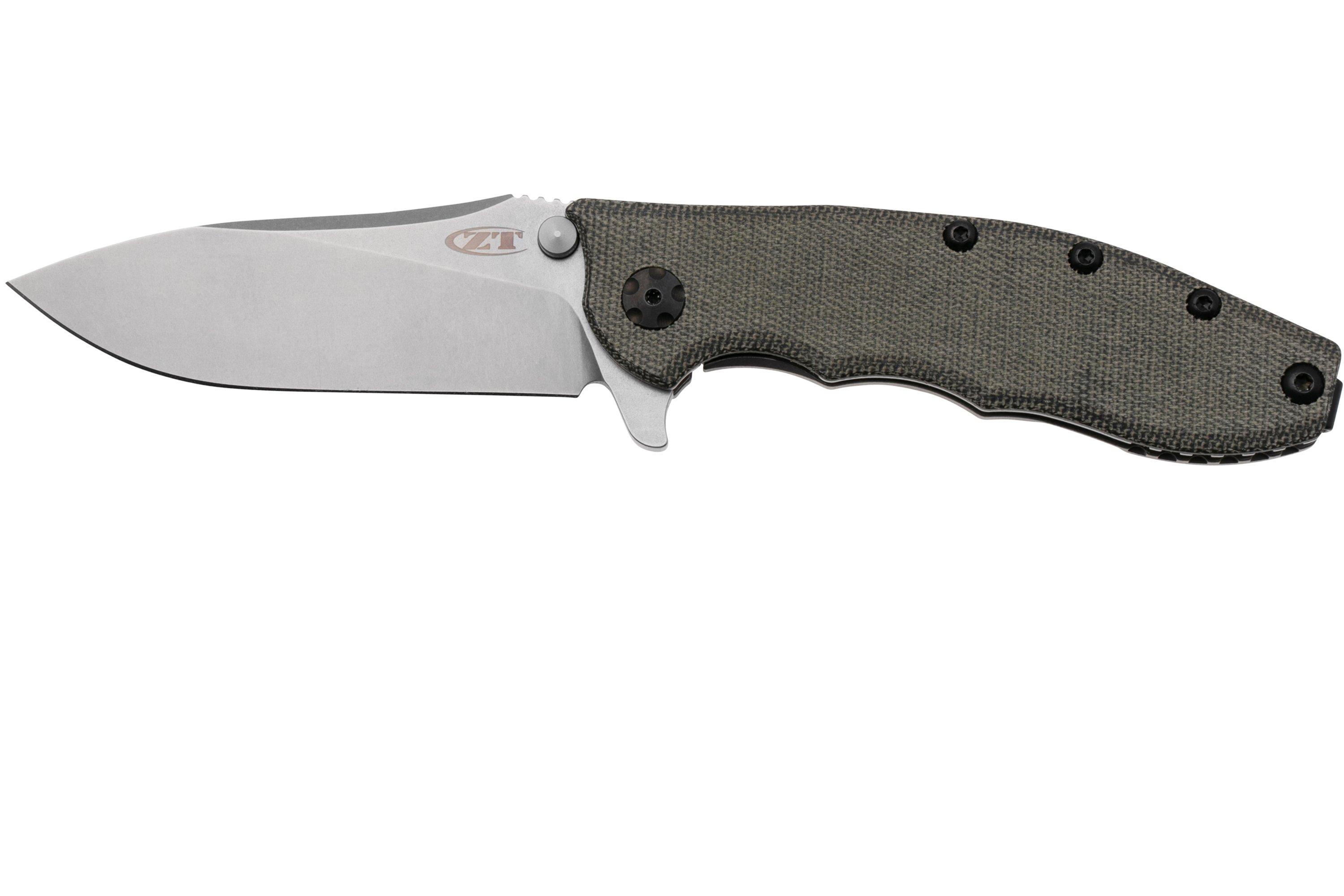 Zero Tolerance 0562MIC MagnaCut, Micarta, coltello da tasca, Rick ...
