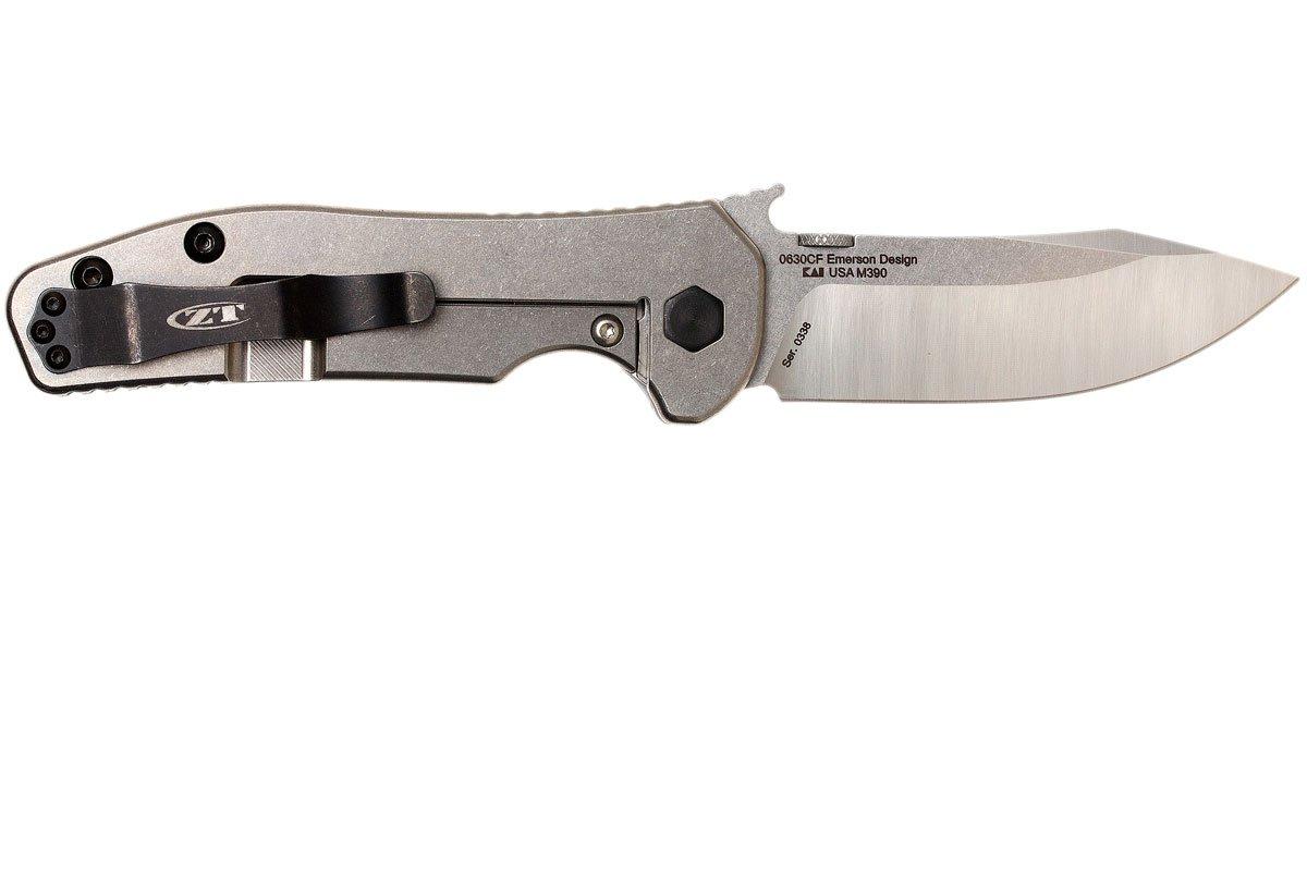 Zero Tolerance 0630CF M390, Emerson Design | Advantageously shopping at ...