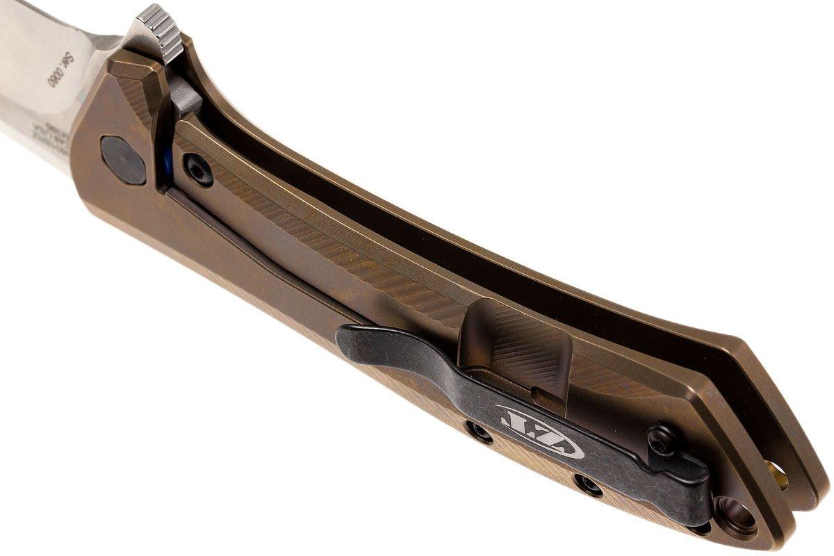 Zero Tolerance ZT0801BRZ M390, Todd Rexford design | Advantageously ...