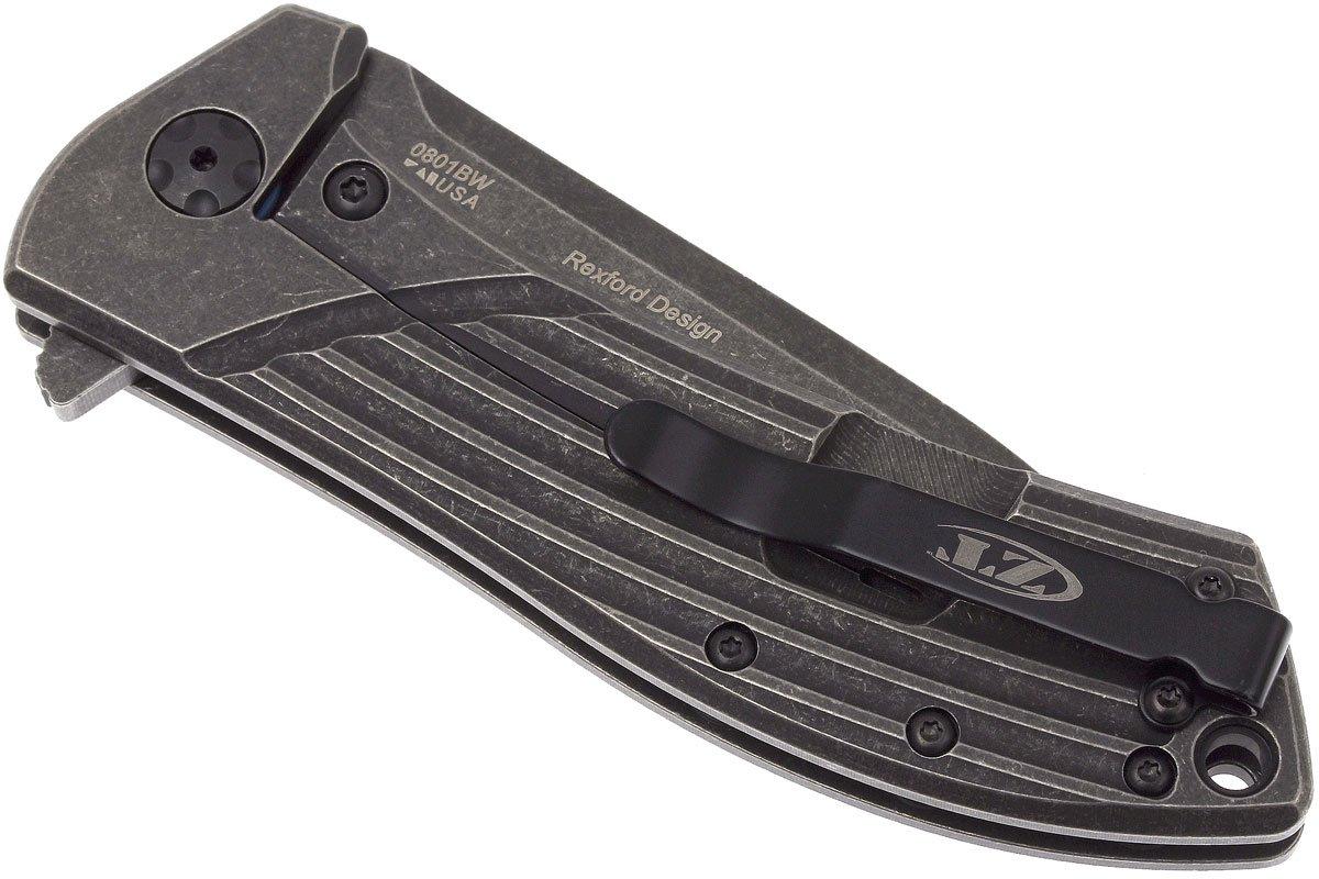Zero Tolerance 0801BW blackwash | Advantageously shopping at ...