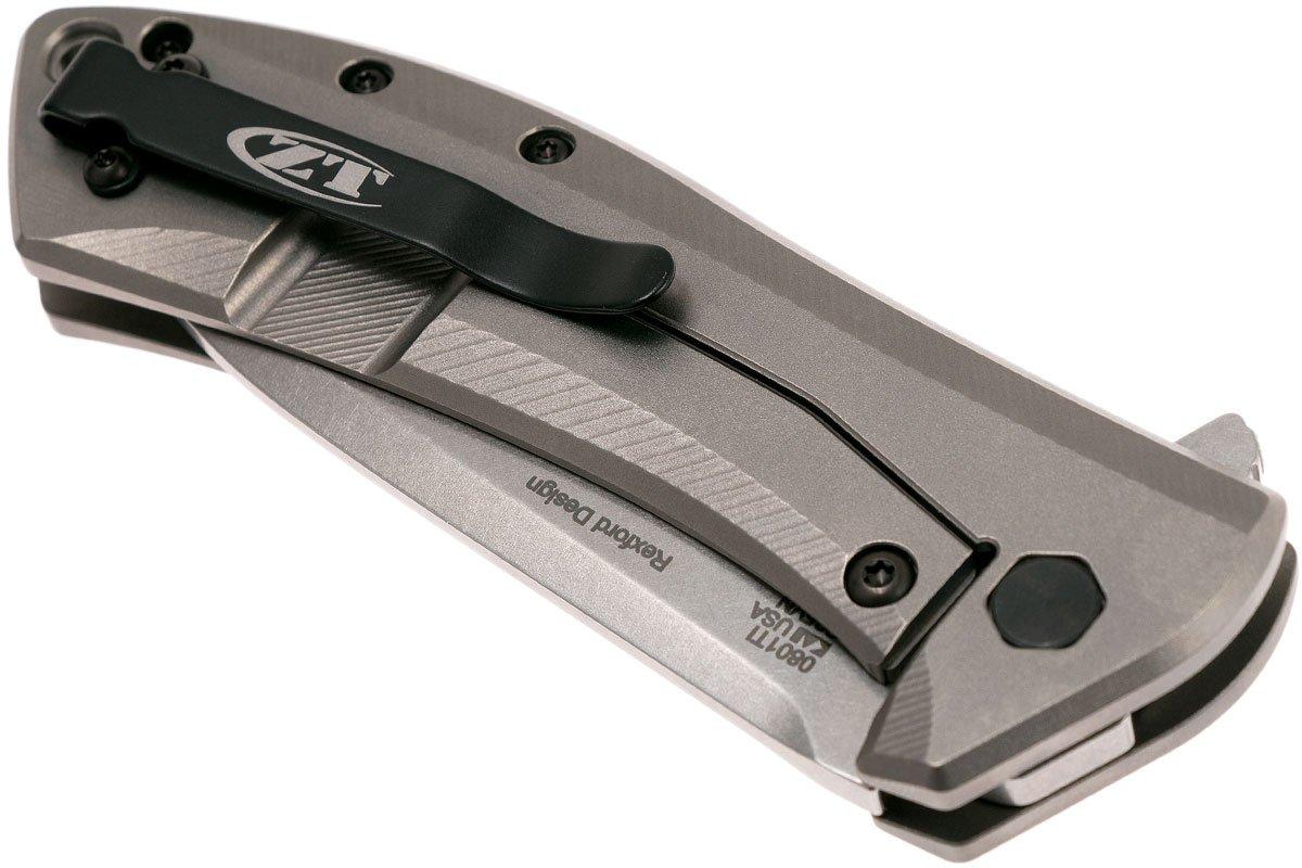 Zero Tolerance 0801Ti pocket knife S35VN, Todd Rexford design ...