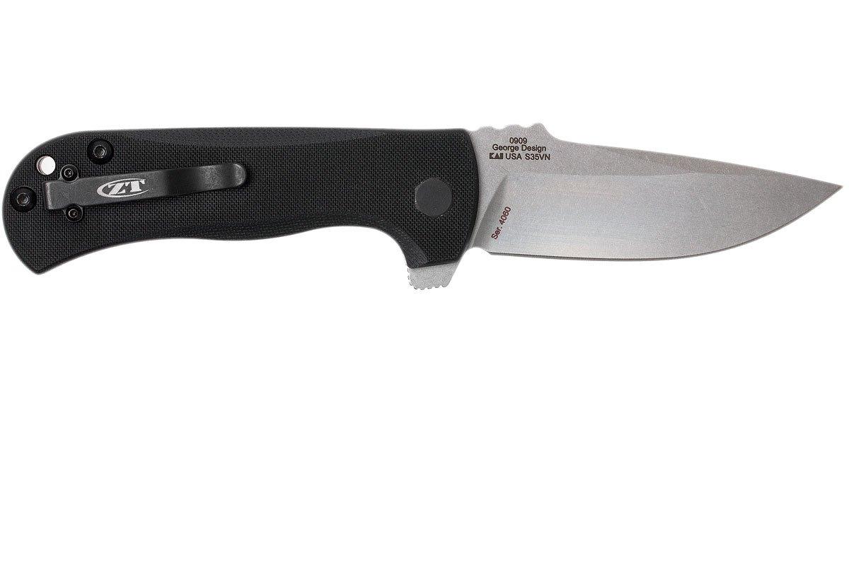 Zero Tolerance 0909 pocket knife, Les George design | Advantageously ...