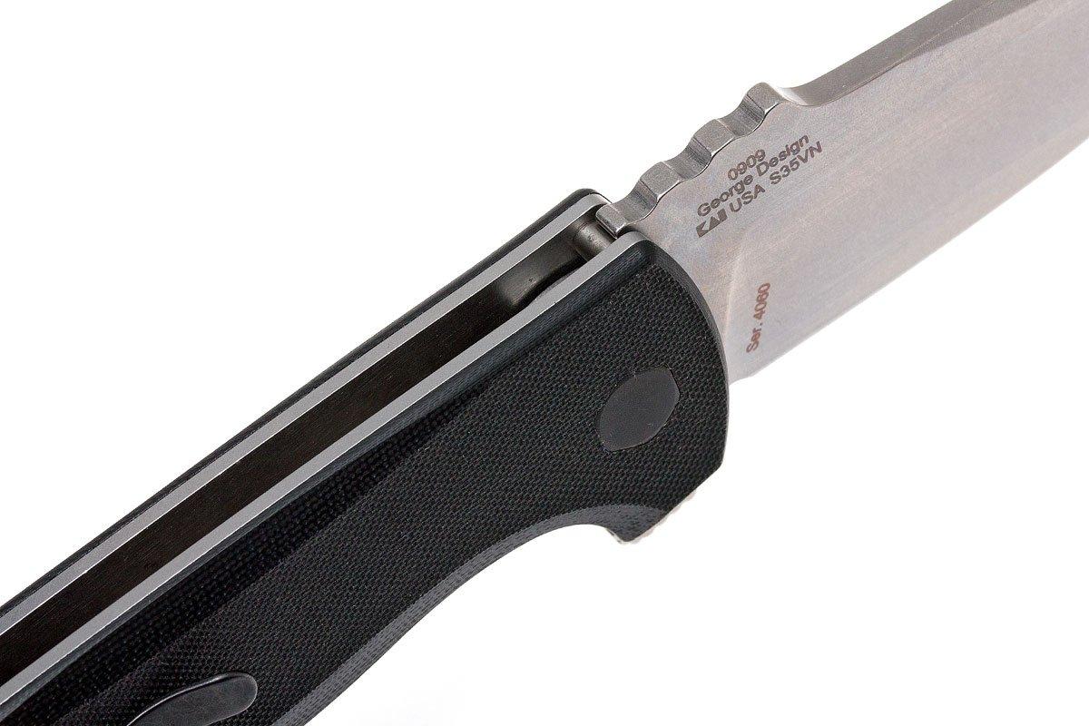 Zero Tolerance 0909 pocket knife, Les George design | Advantageously ...