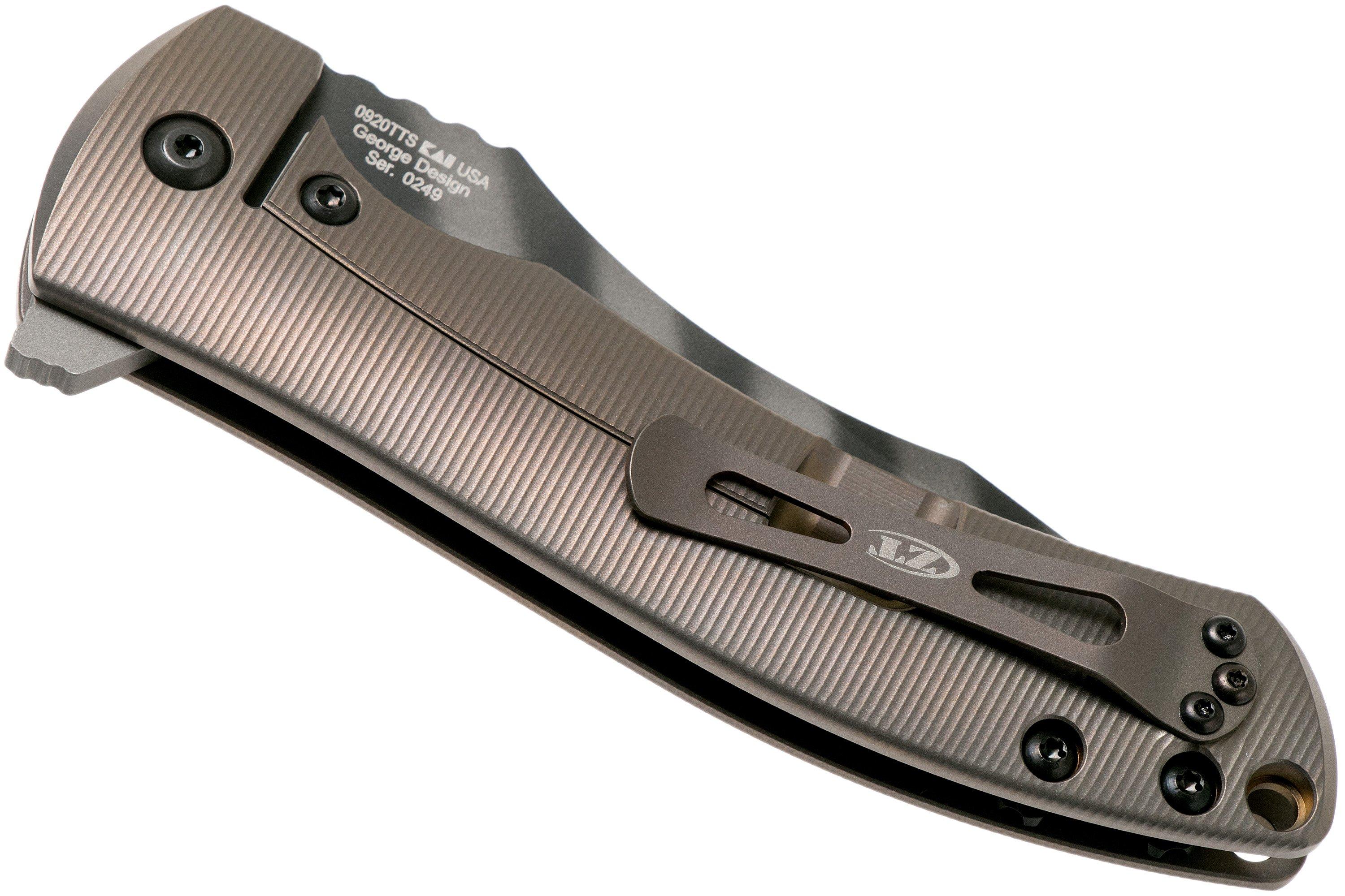 Zero Tolerance 0920TTS Sprint Run | Advantageously shopping at ...