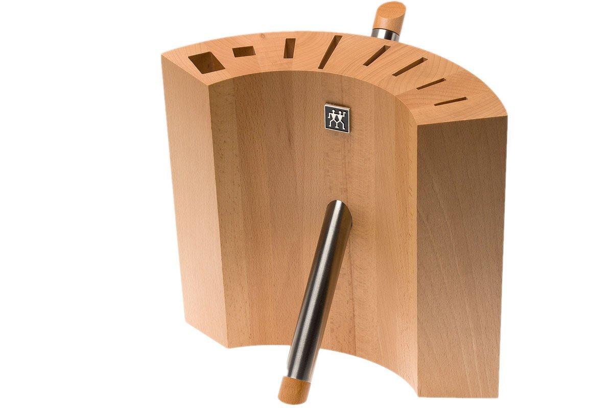 Zwilling Knife block for 8 pieces, wood | Advantageously shopping at ...