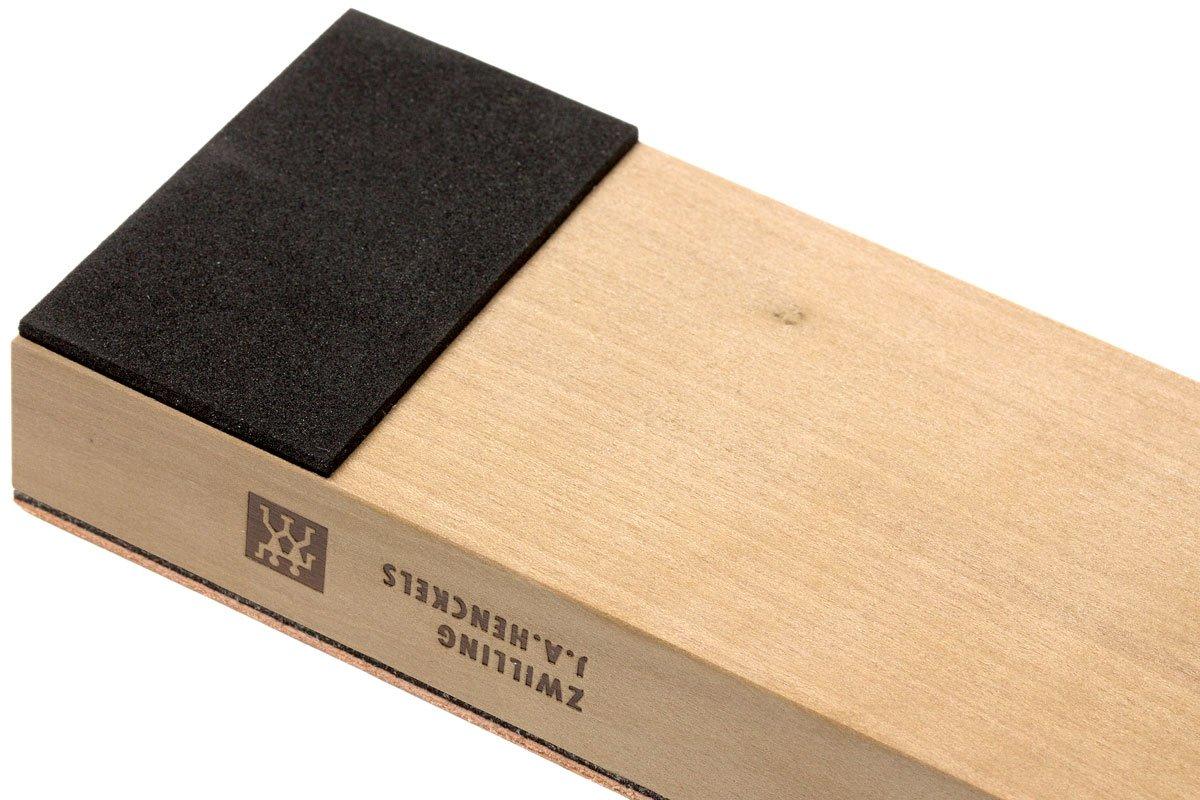 Zwilling Leather stropping block, black, 32501-100 | Advantageously ...