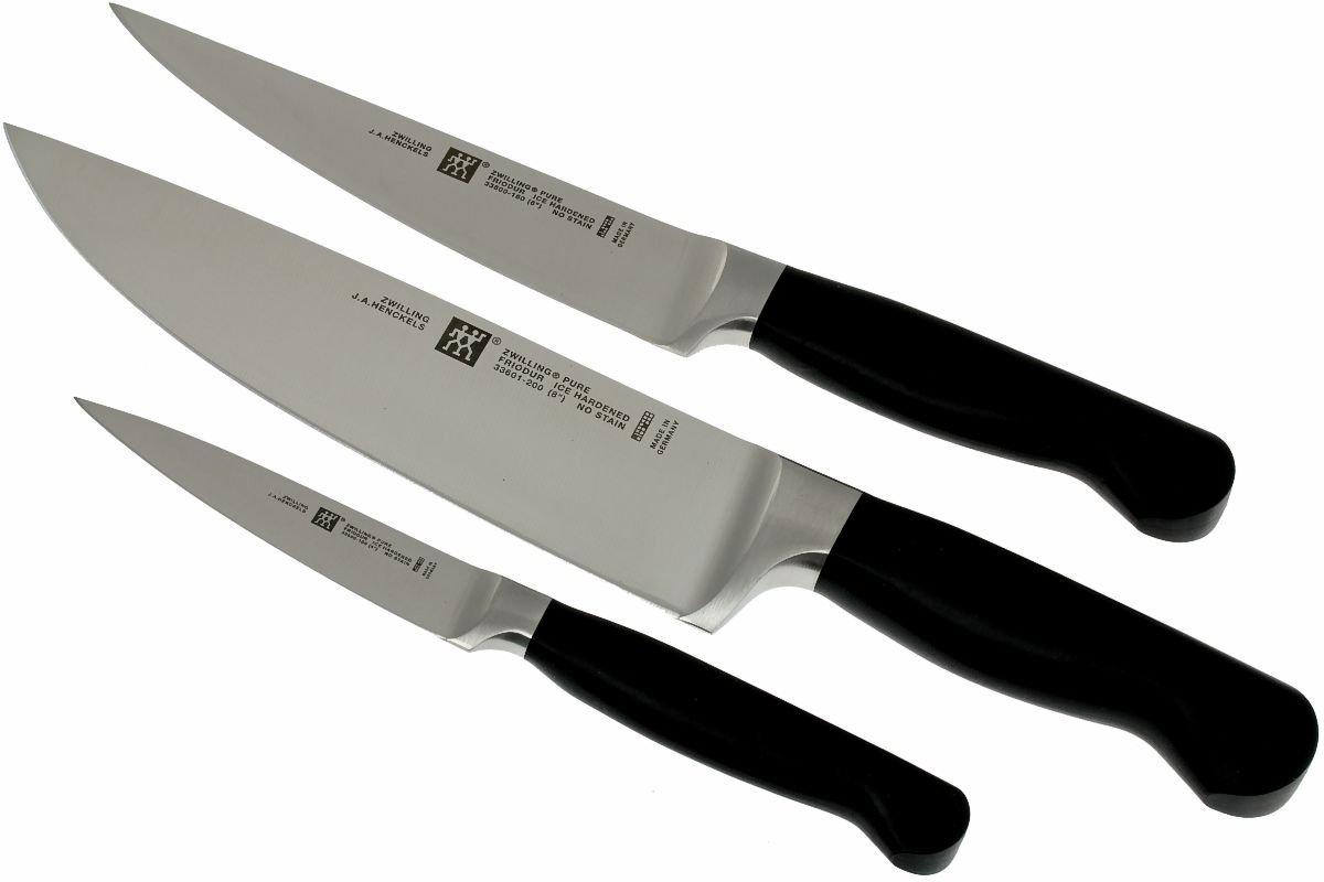 Zwilling 33620-007 Pure 3-piece knife set | Advantageously shopping at ...