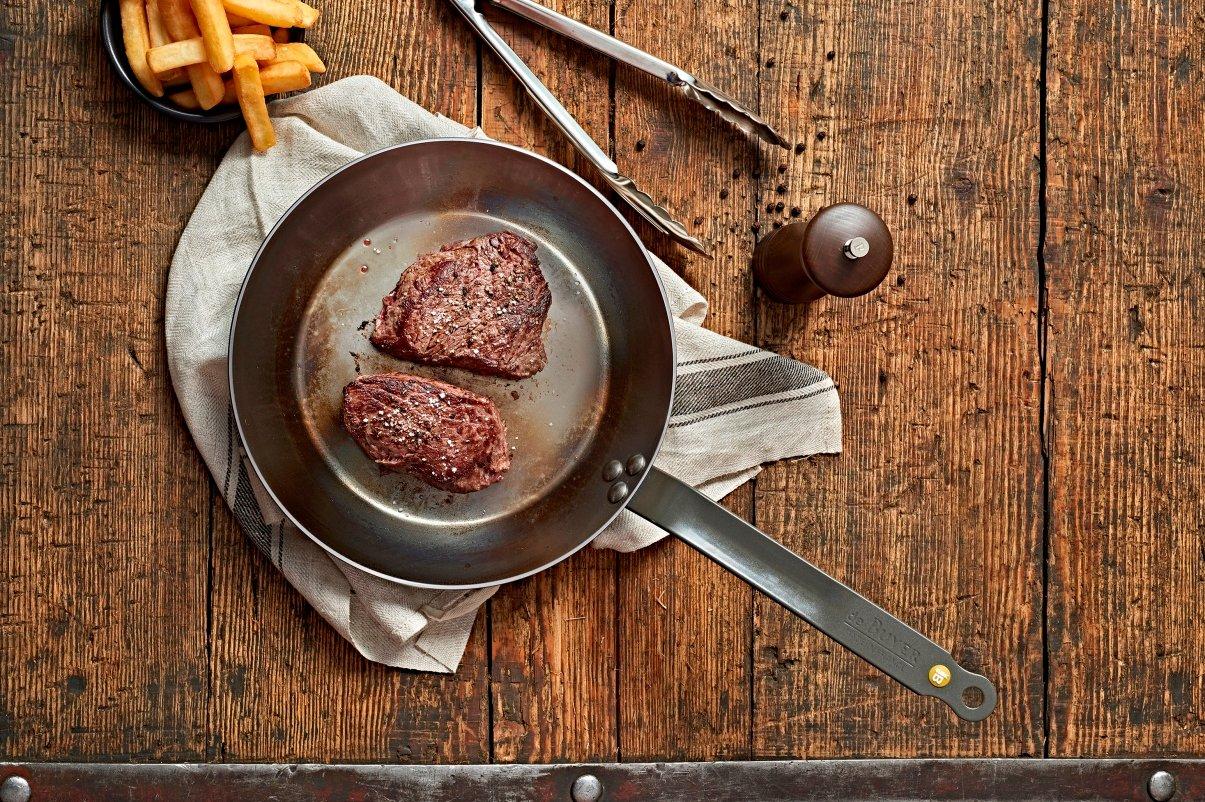 Sheet steel frying pans | All pans tested and in stock