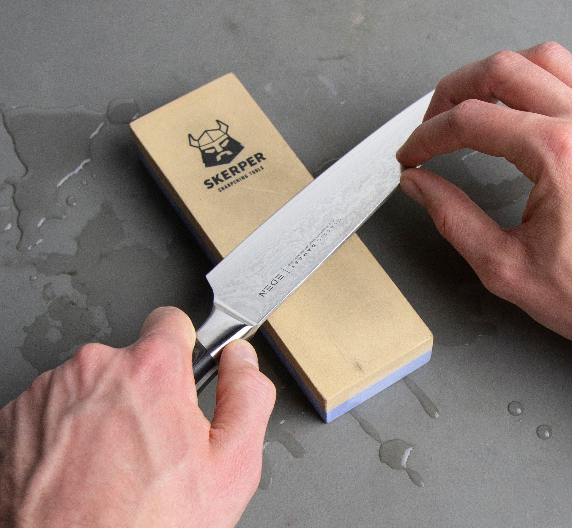 How does the Edge-On-Up BESS sharpness test work?