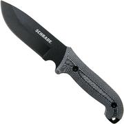 Schrade Frontier 7" Fixed Blade SCHF37, 1095 Carbon Steel, fixed knife ...